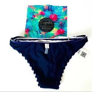 Cupshe | Swim | Cupshe Cheeky Low Rise Bikini Bottom Medi | Poshmark